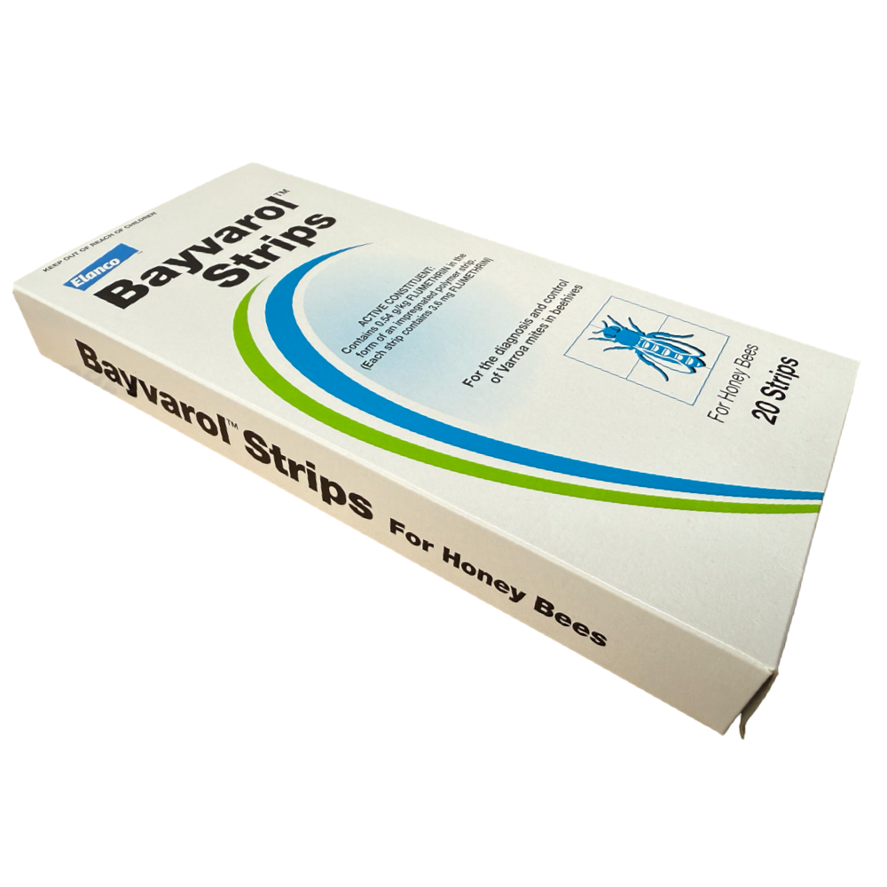 Bayvarol - Varroa Treatment - 20 Strips – Waggle & Forage