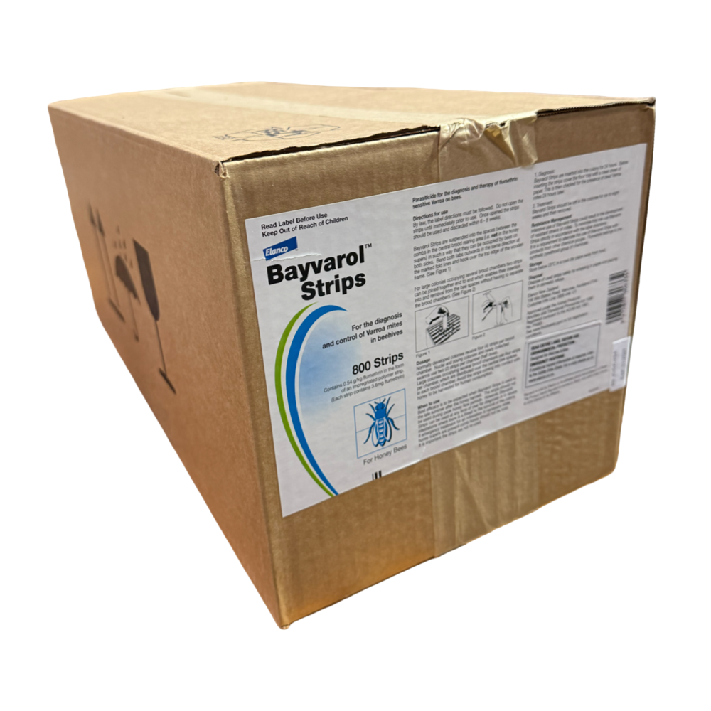 Bayvarol - Varroa Treatment 800 Strips – Waggle & Forage
