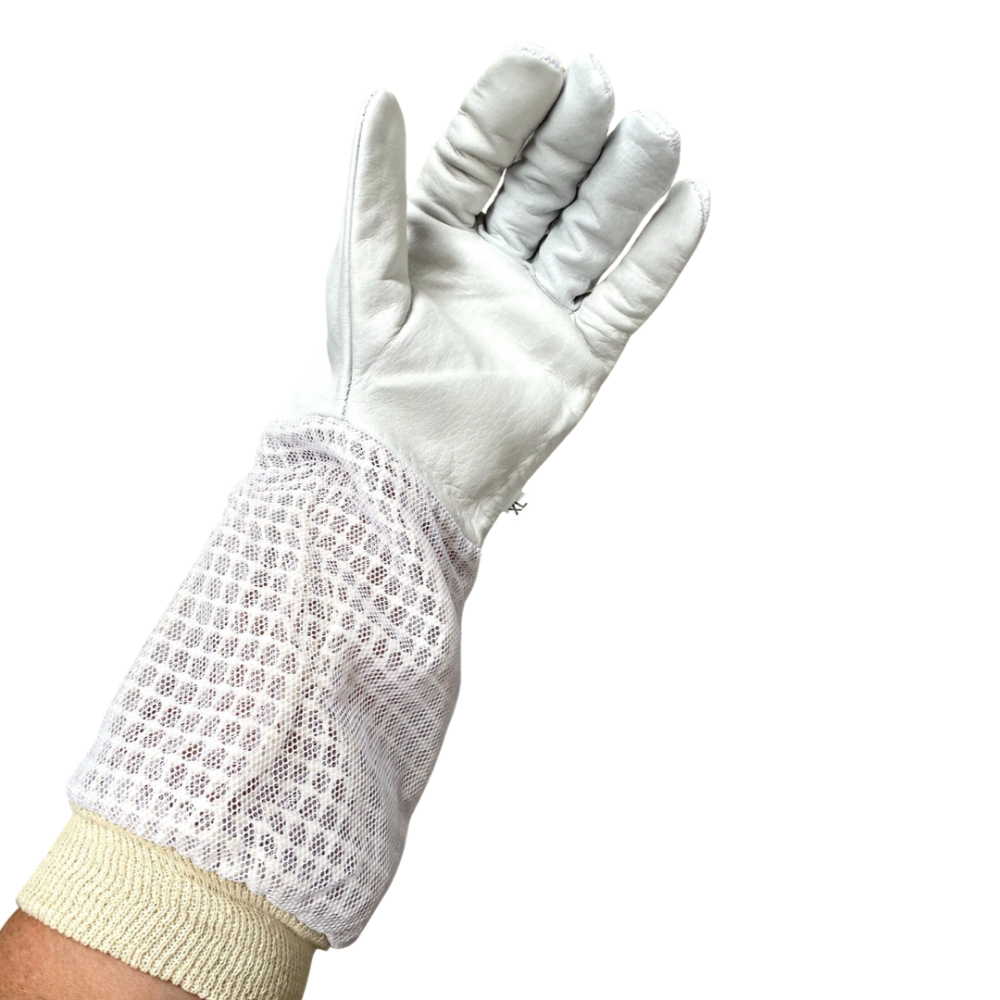 Triple Layer Mesh Beekeeping Gloves – Waggle & Forage