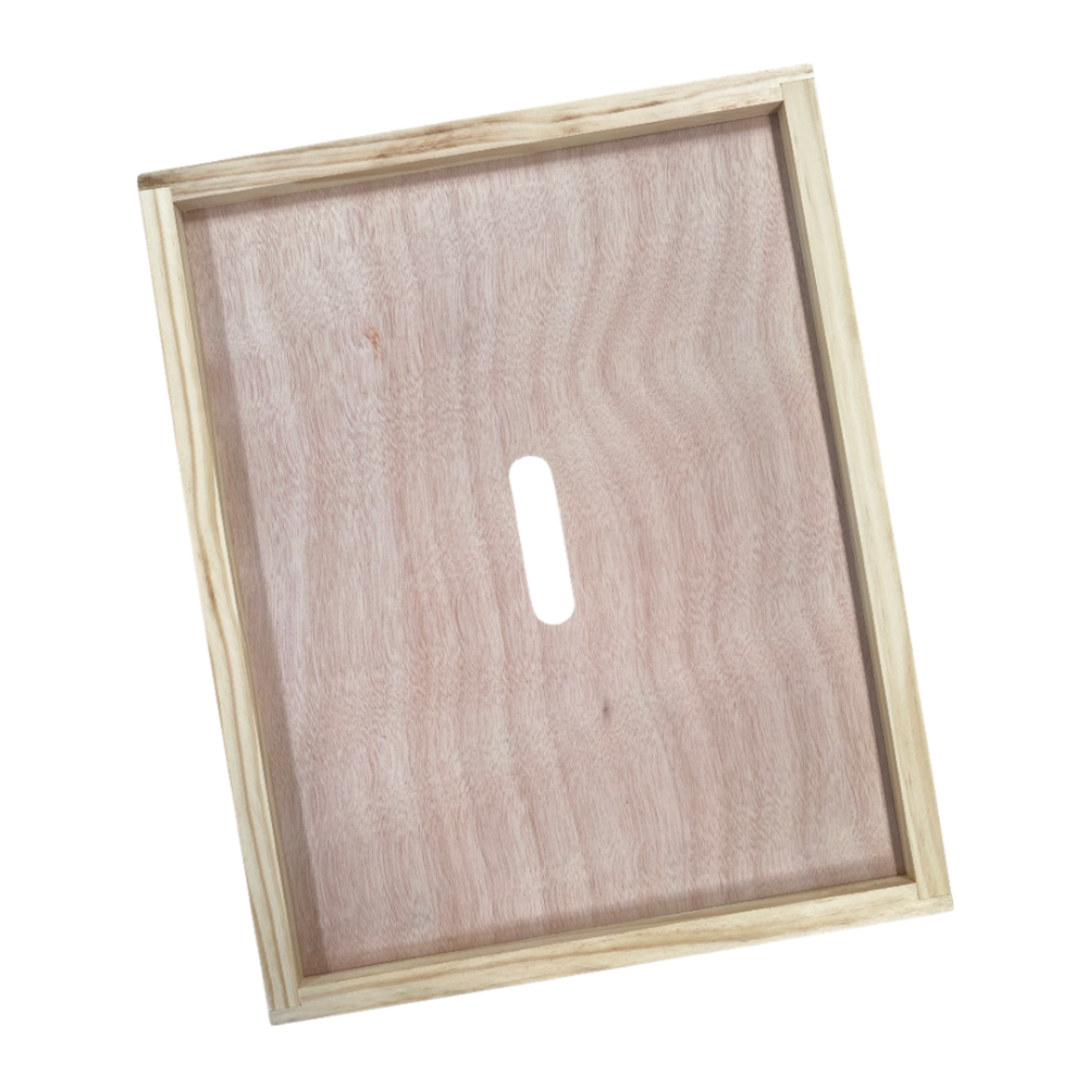 Beehive Inner Cover (Crown) Board - 10 Frame – Waggle & Forage