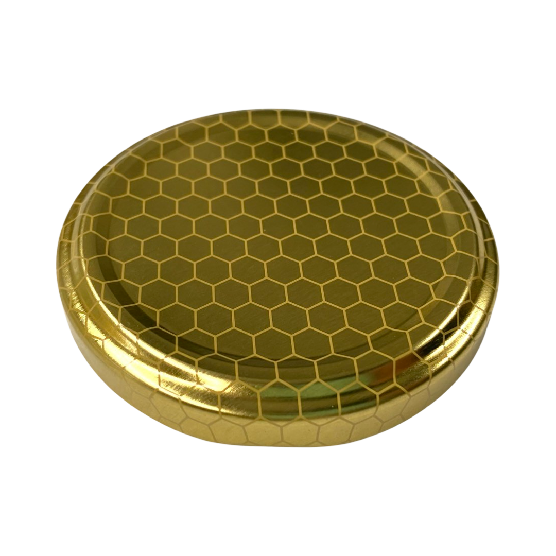 63mm Honey Jar Lids – Waggle & Forage