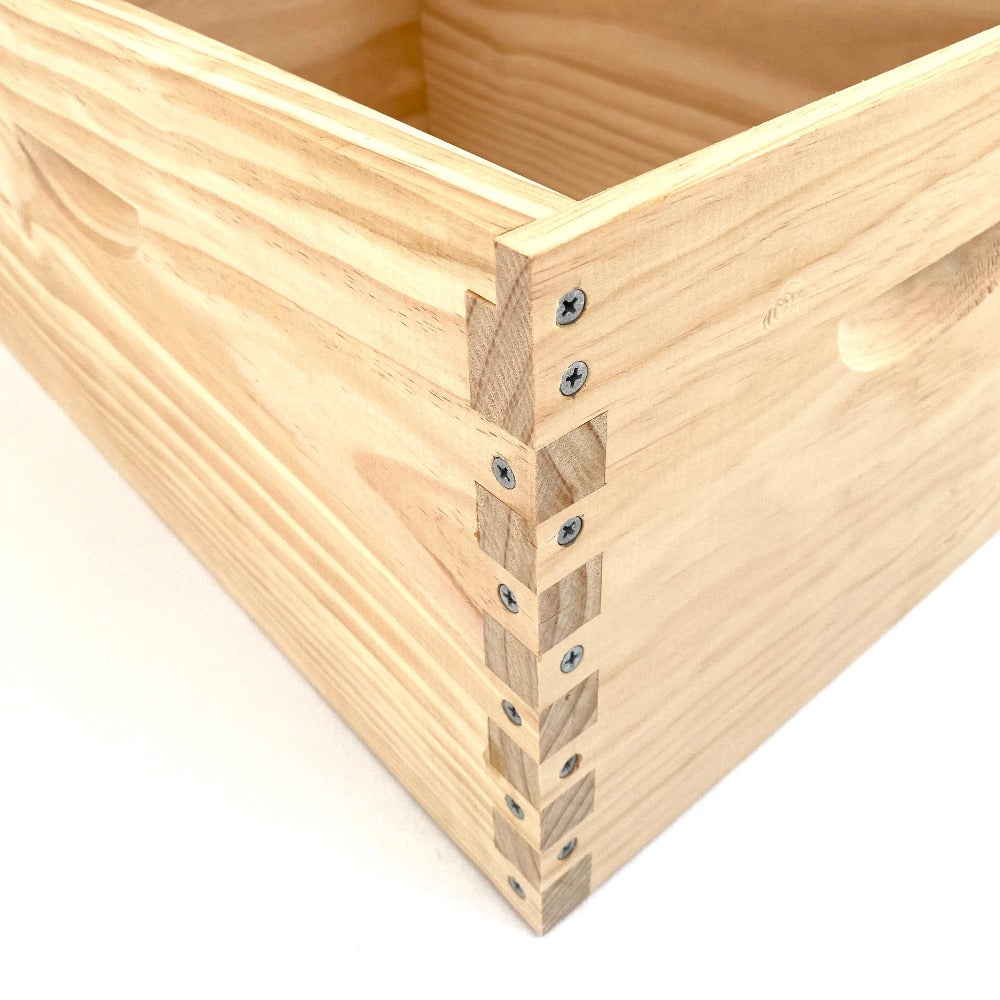 Premium, Full Depth, Boxed Corner Super - Assembled – Waggle & Forage