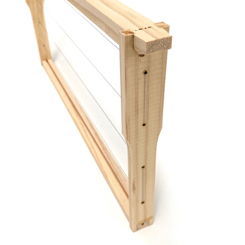 Full Depth Beekeeping Frames - Assembled & Wired – Waggle & Forage